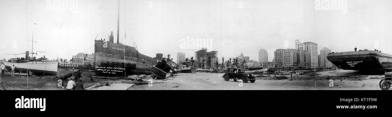 1926 miami hurricane hi-res stock photography and images - Alamy