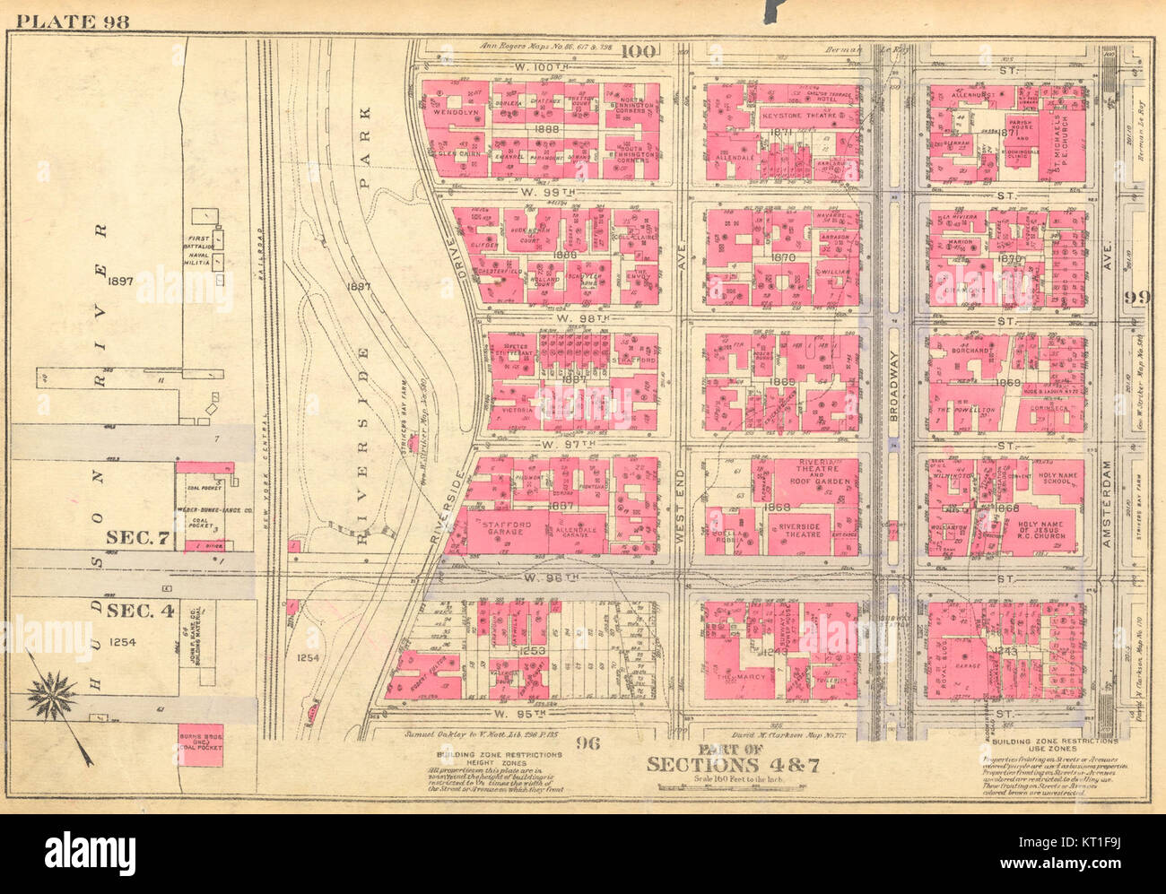 The Bromley Manhattan Plate 098, published in 1930, is a decorative ...