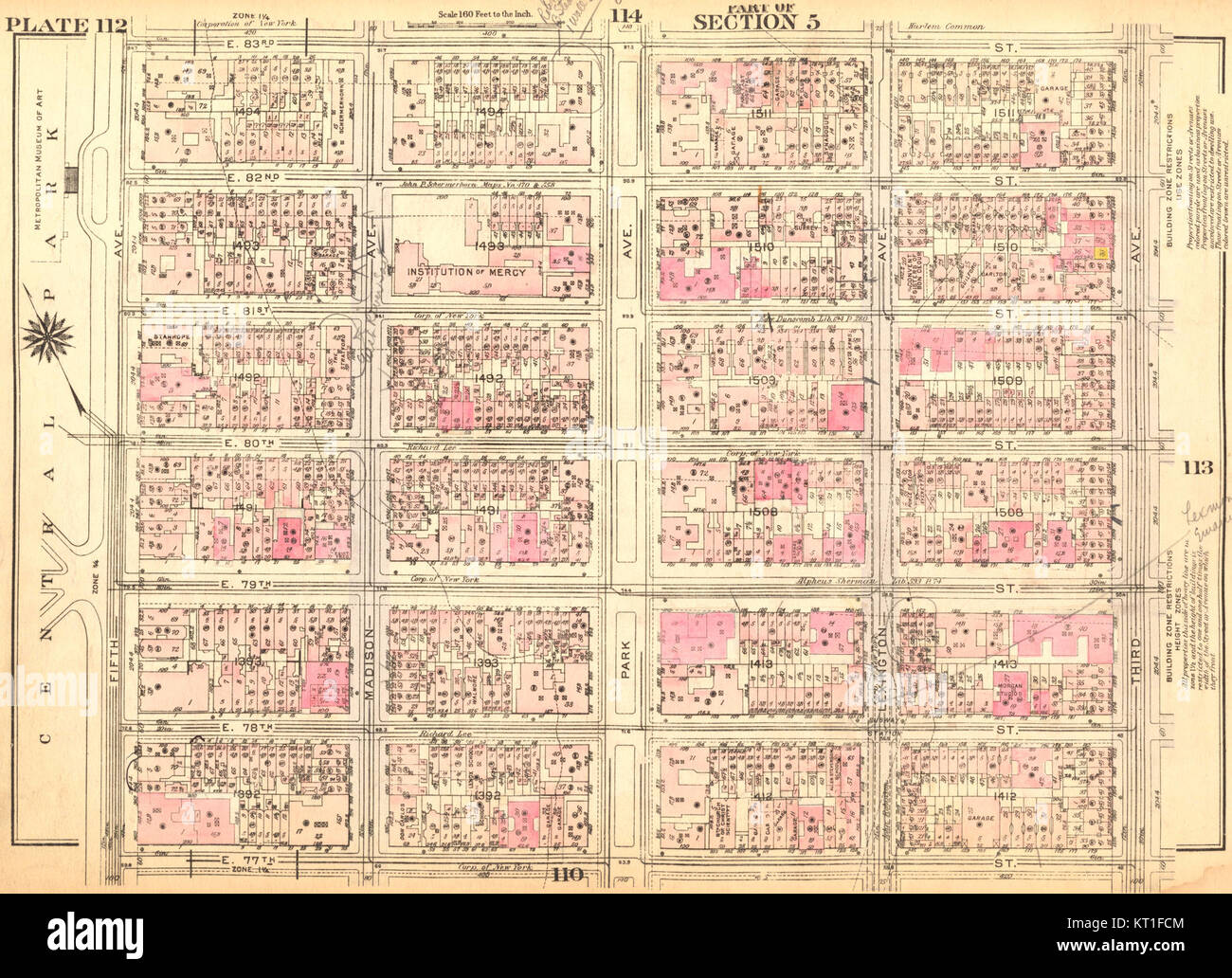 Early map of manhattan hi-res stock photography and images - Alamy