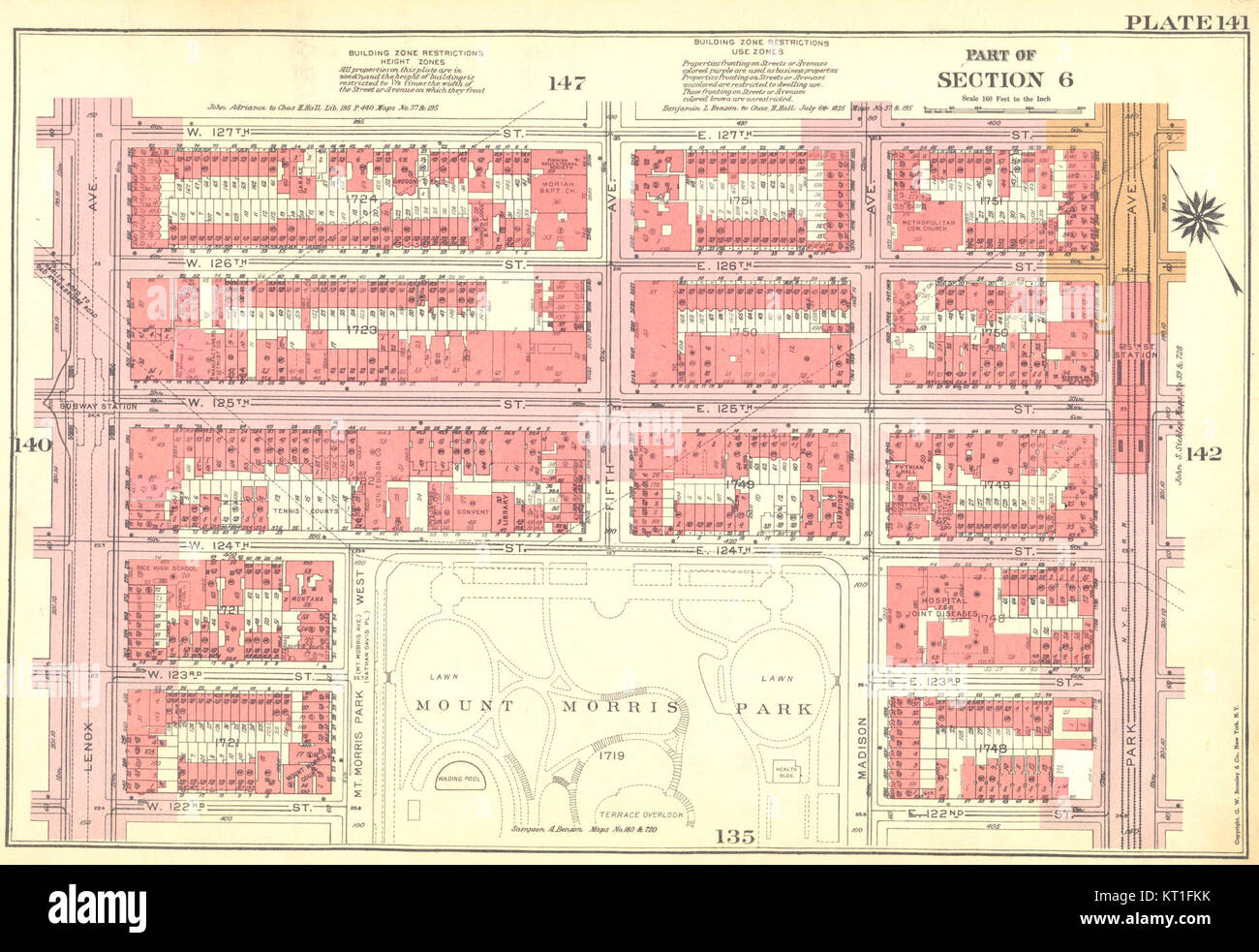 The Bromley Manhattan Plate 141, published in 1955, is a commemorative ...