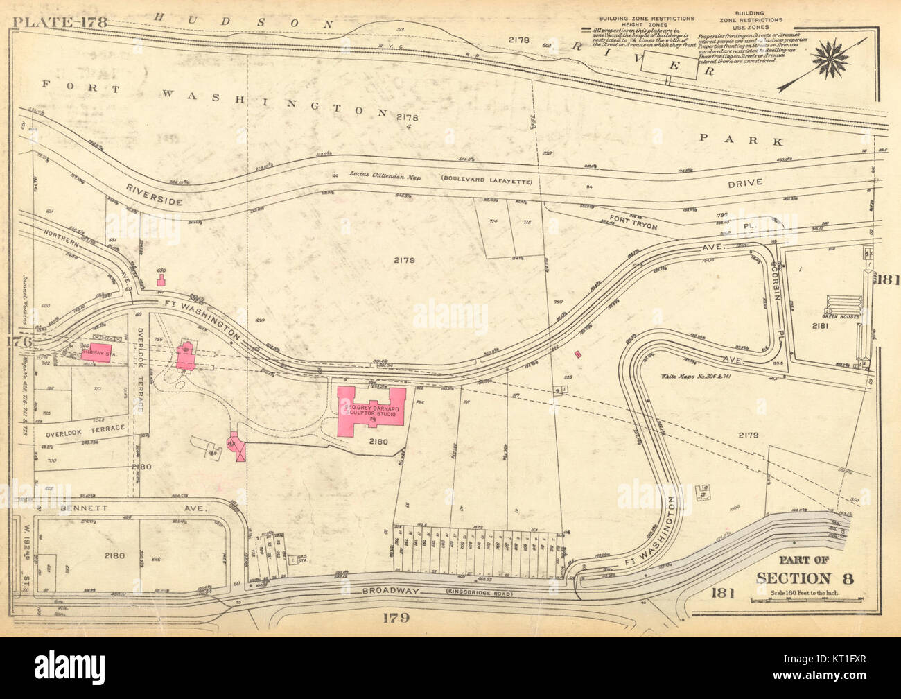 1930s manhattan map hi-res stock photography and images - Alamy