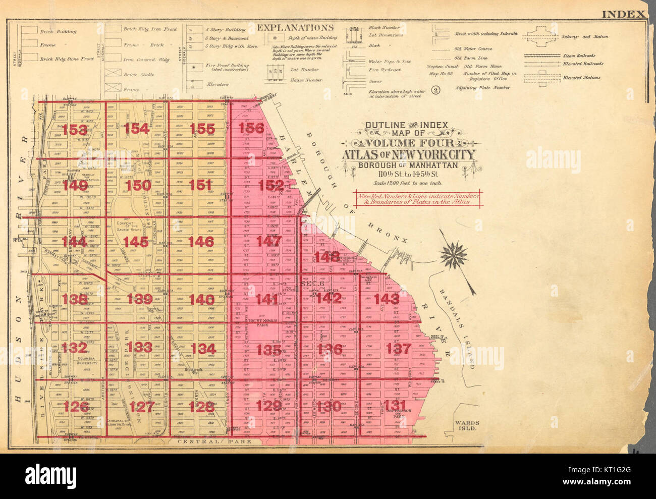 This document is a map or an index related to a specific area of ...