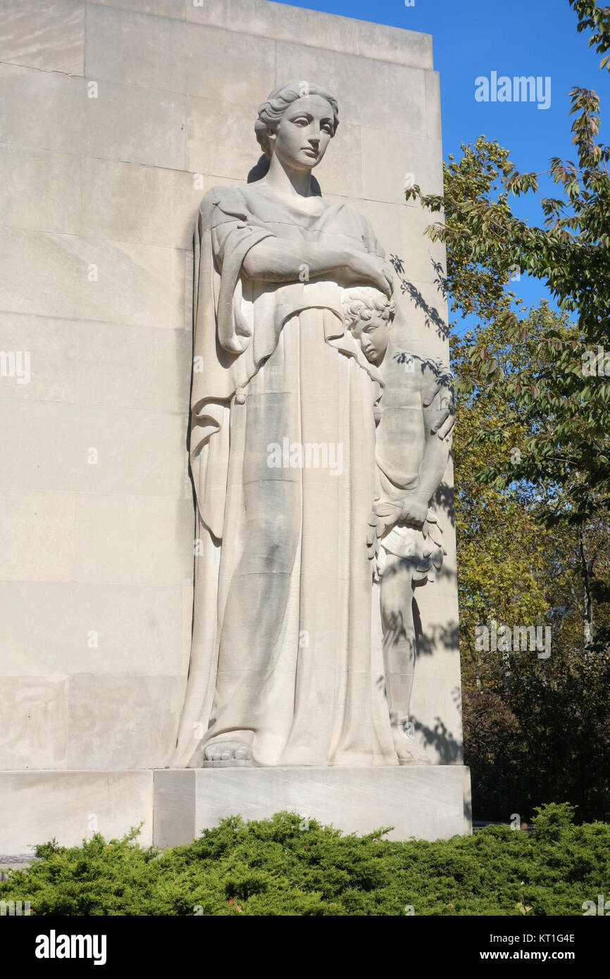 Brooklyn World War II Memorial - Brooklyn, NY - DSC07578 Stock Photo ...