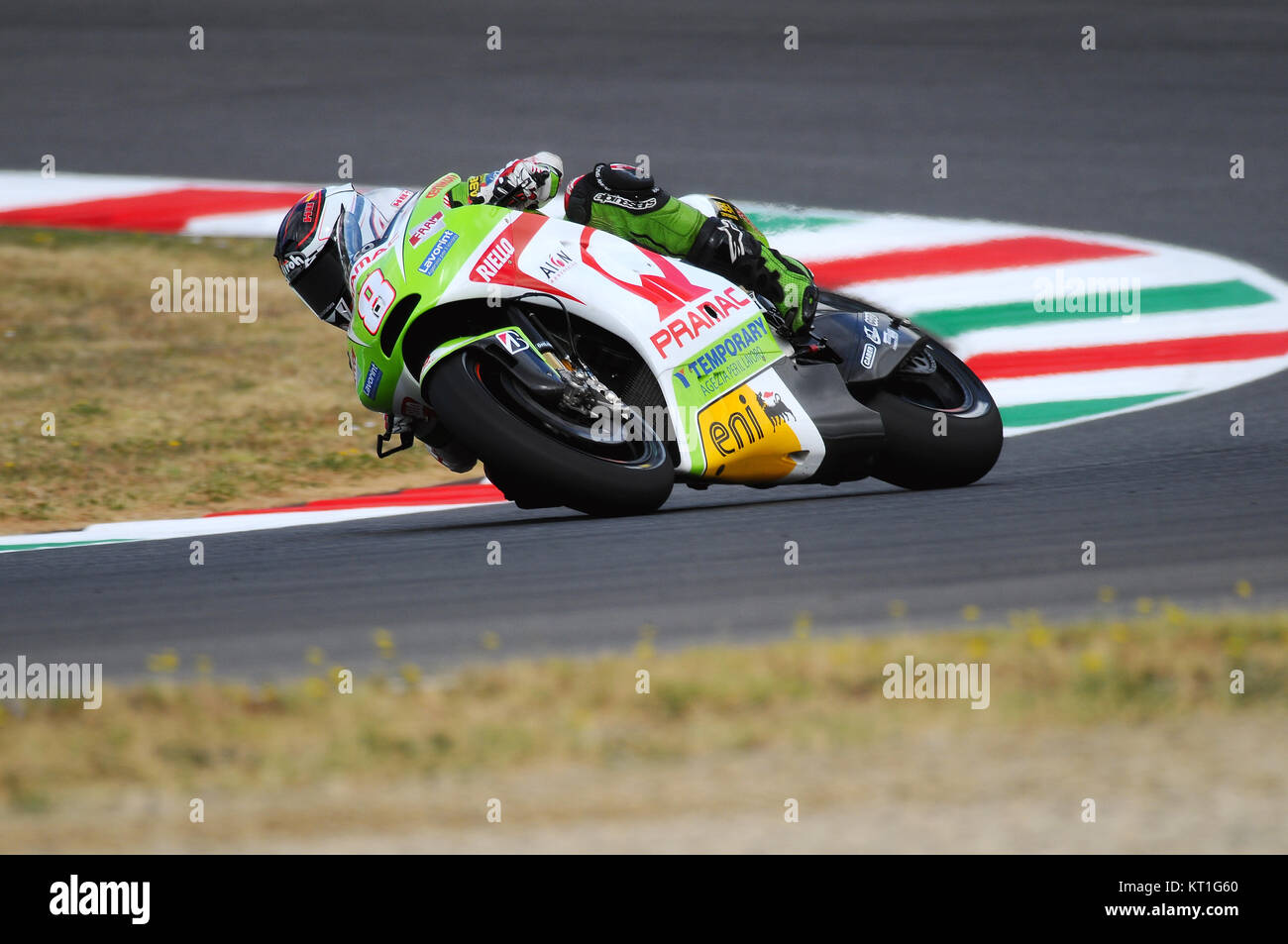 MUGELLO, ITALY - JULY 13 : Finland rider Mika Kallio on DUCATI MotoGP ...