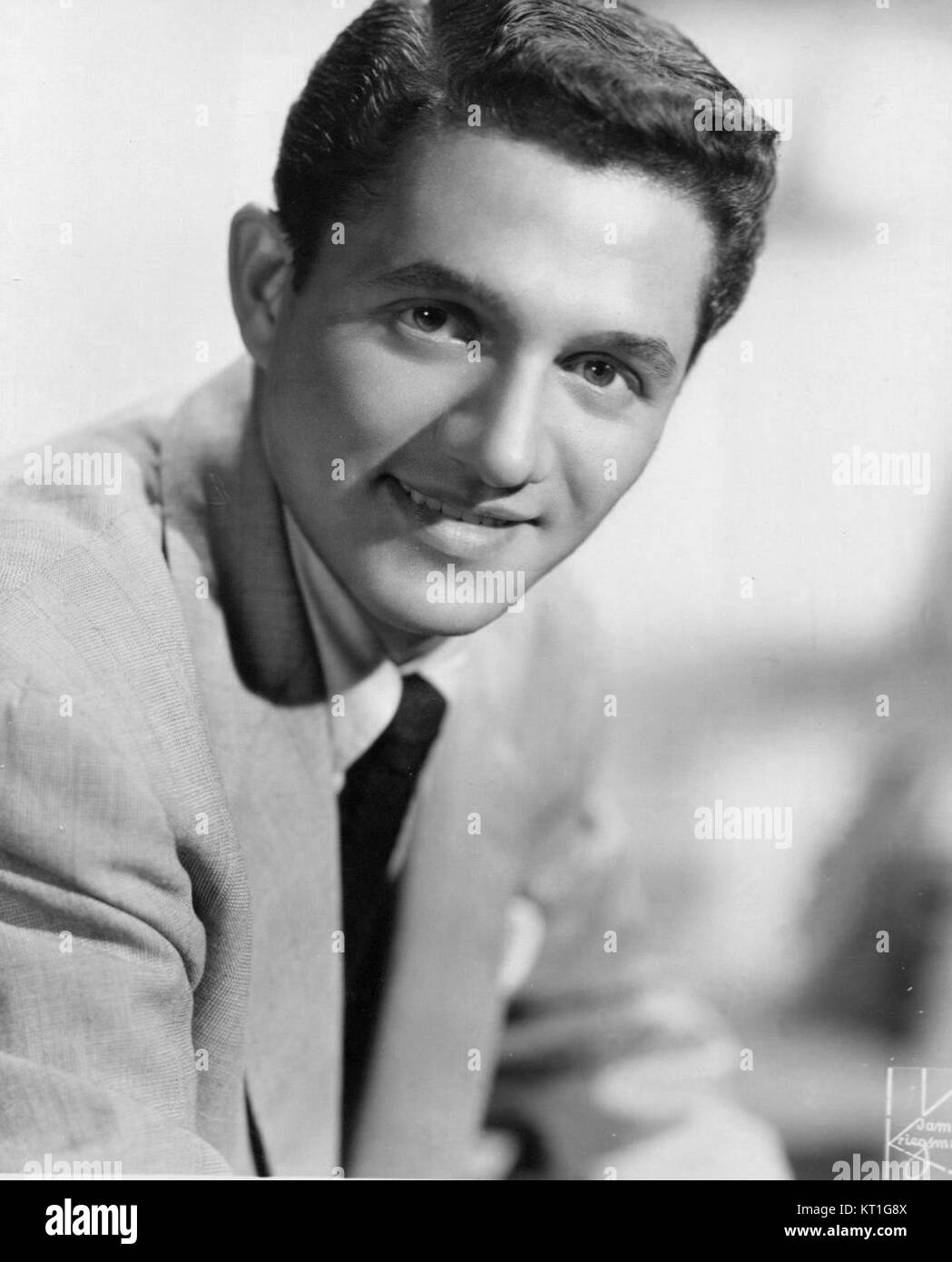 A vintage photograph of Buddy Greco, an American singer and pianist ...