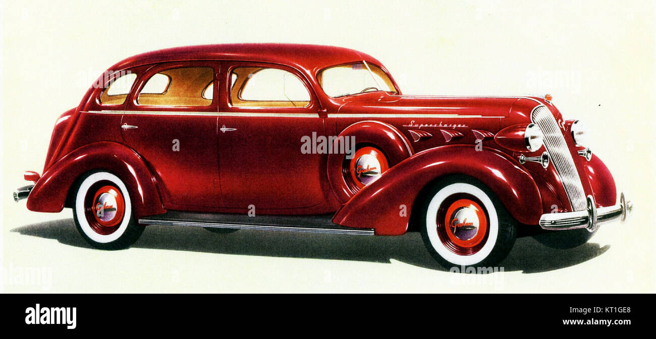 Car graham supercharger 120 sedan hi-res stock photography and images ...