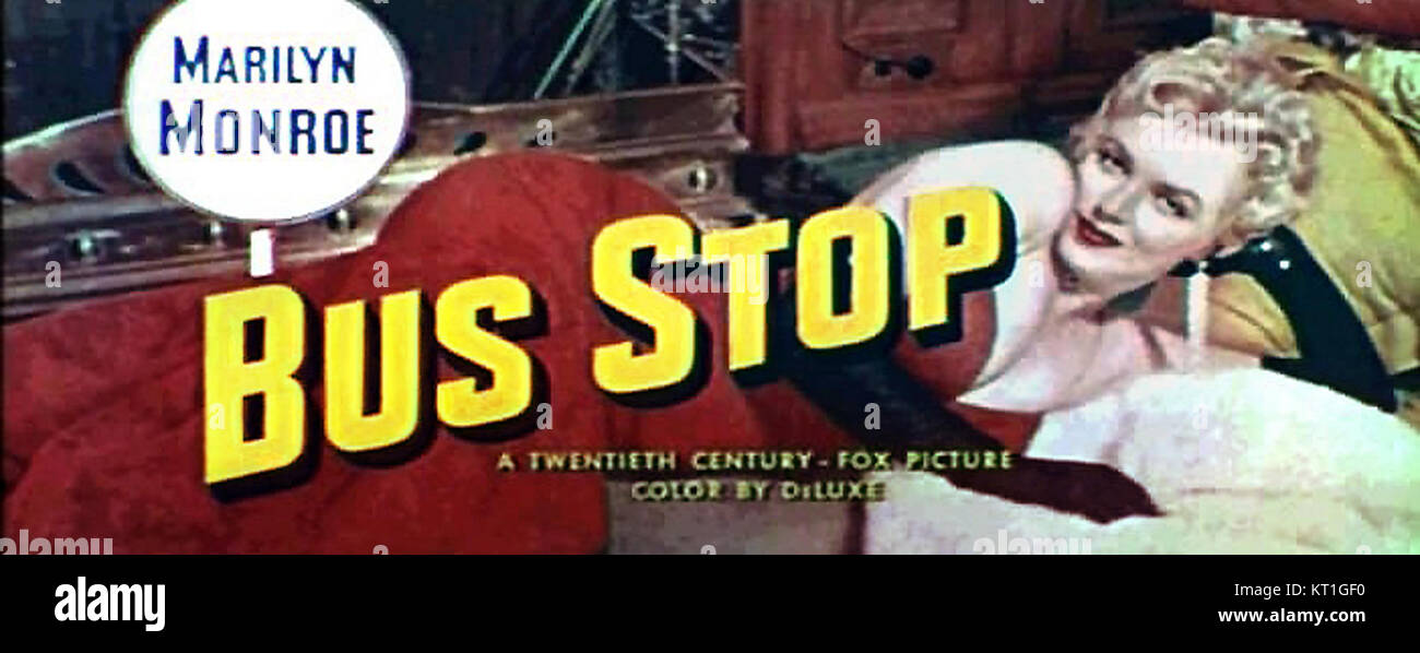 Marilyn monroe bus stop hi-res stock photography and images - Alamy