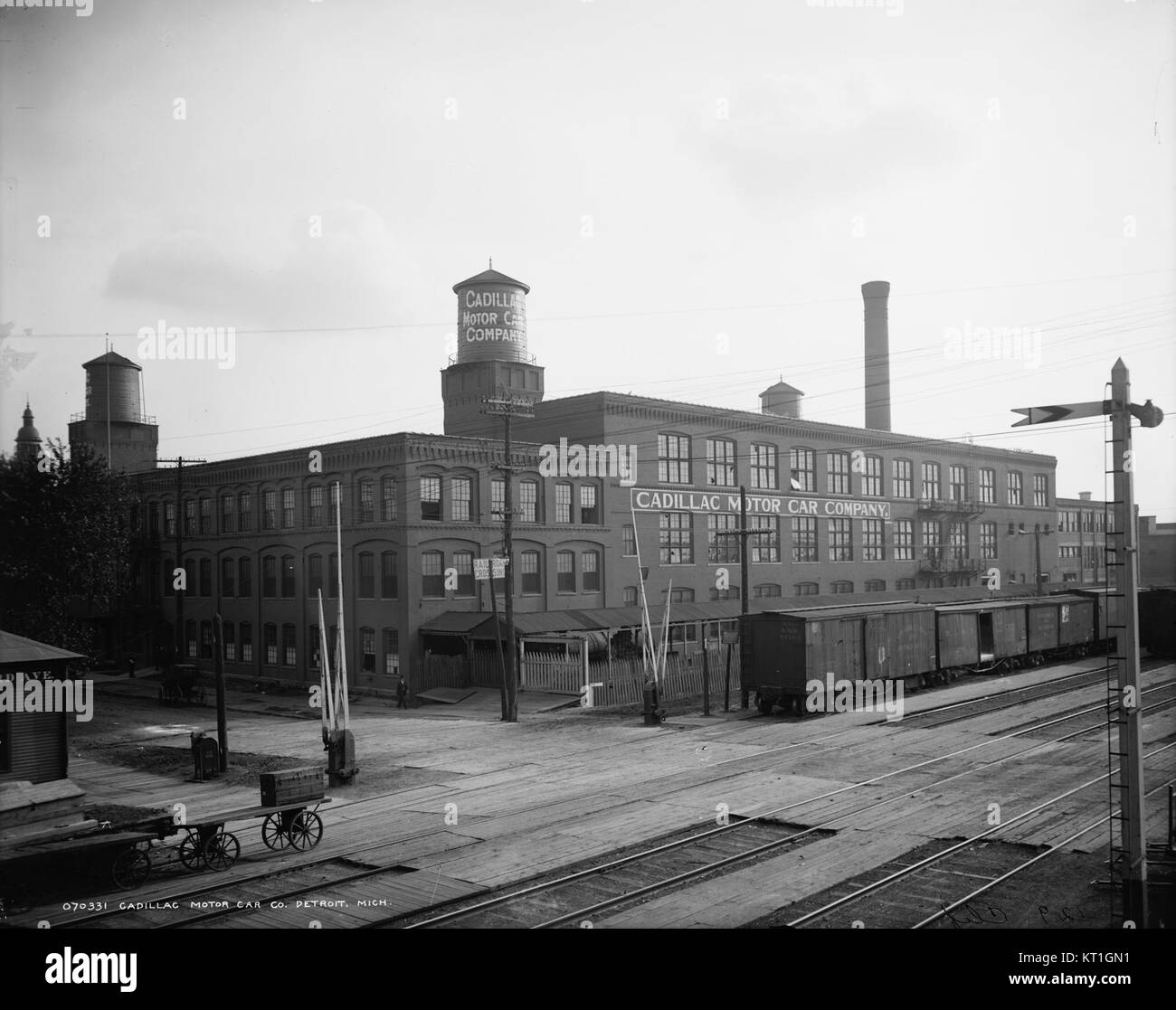 This image shows the historic Cadillac Assembly Plant located on ...