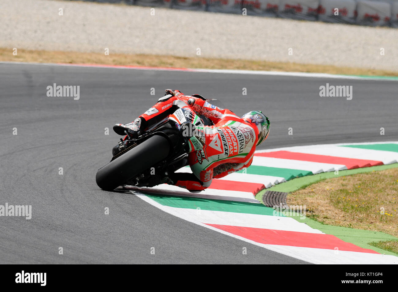 MUGELLO - ITALY, JULY 13: US Ducati rider Nicky Hayden at 2012 TIM ...