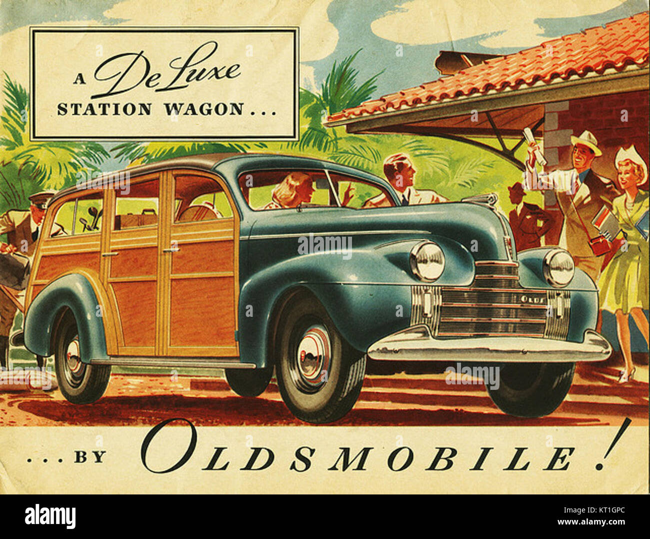 The 1940 Oldsmobile Station Wagon is a classic American car known for ...