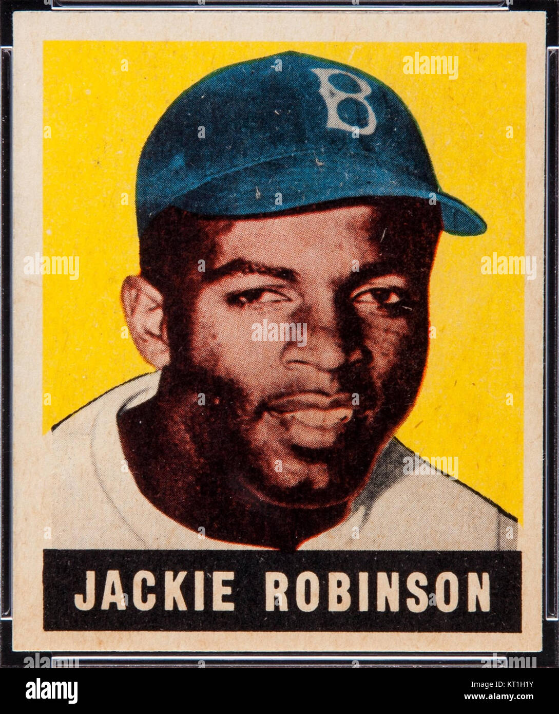 The 1948 Leaf Jackie Robinson card is a historic collectible ...