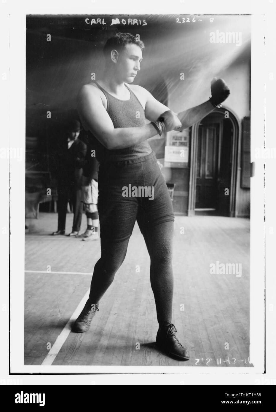 A portrait of Carl Morris, a renowned American artist. The image ...