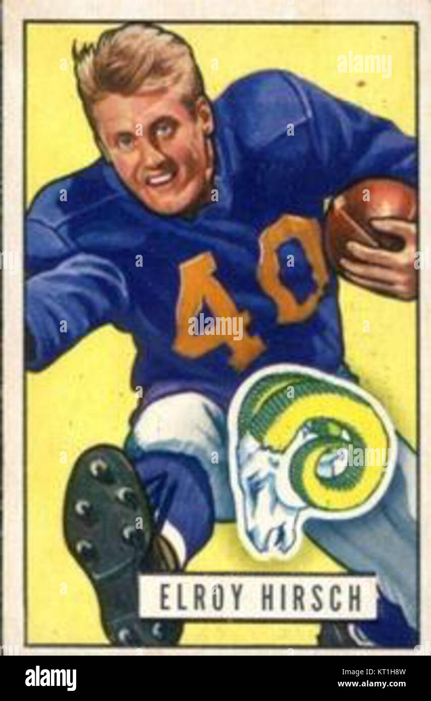 Elroy hirsch hi-res stock photography and images - Alamy