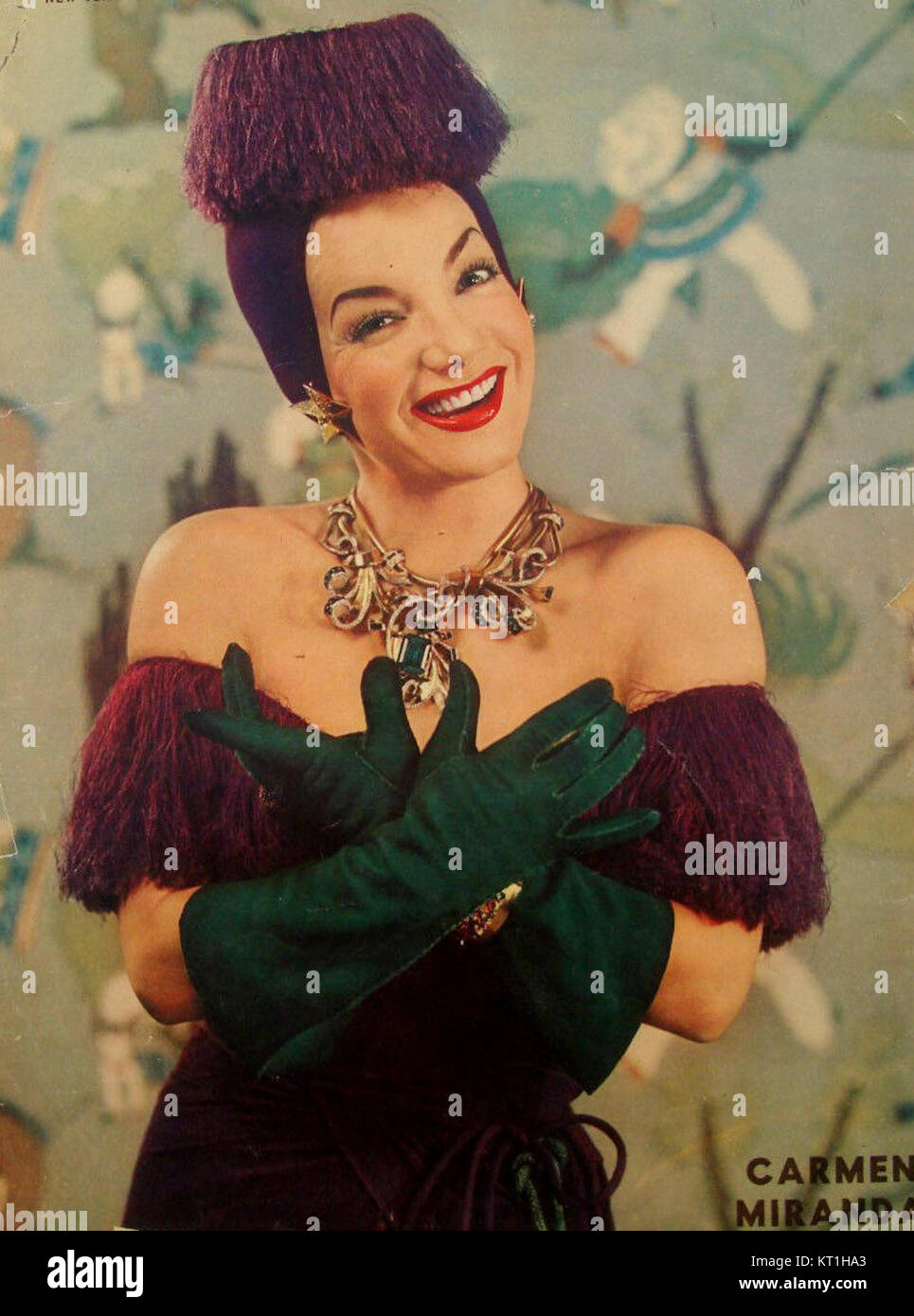 Carmen Miranda was a Brazilian singer and actress, known for her ...