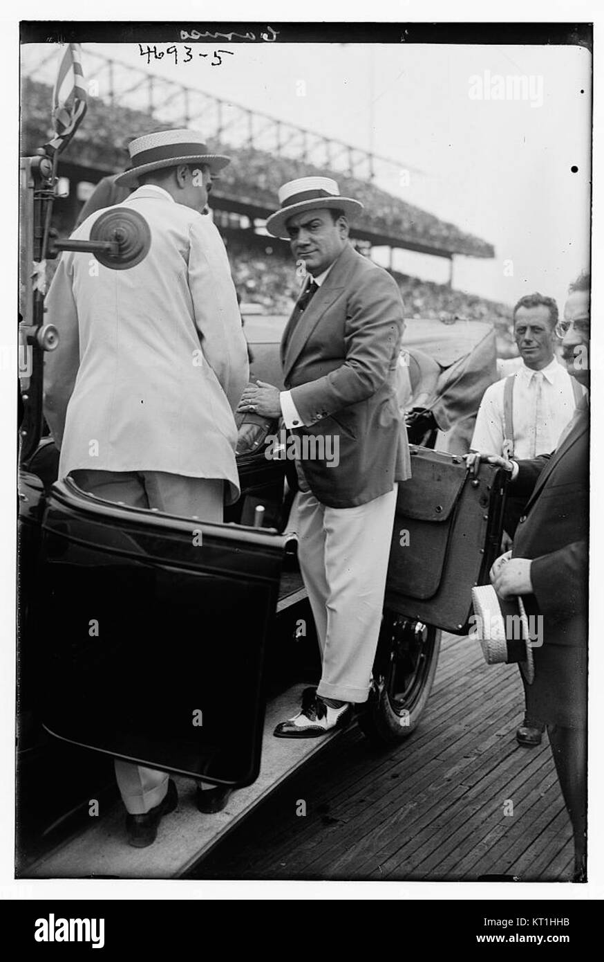 The image of Caruso, likely referring to Enrico Caruso, the famous ...