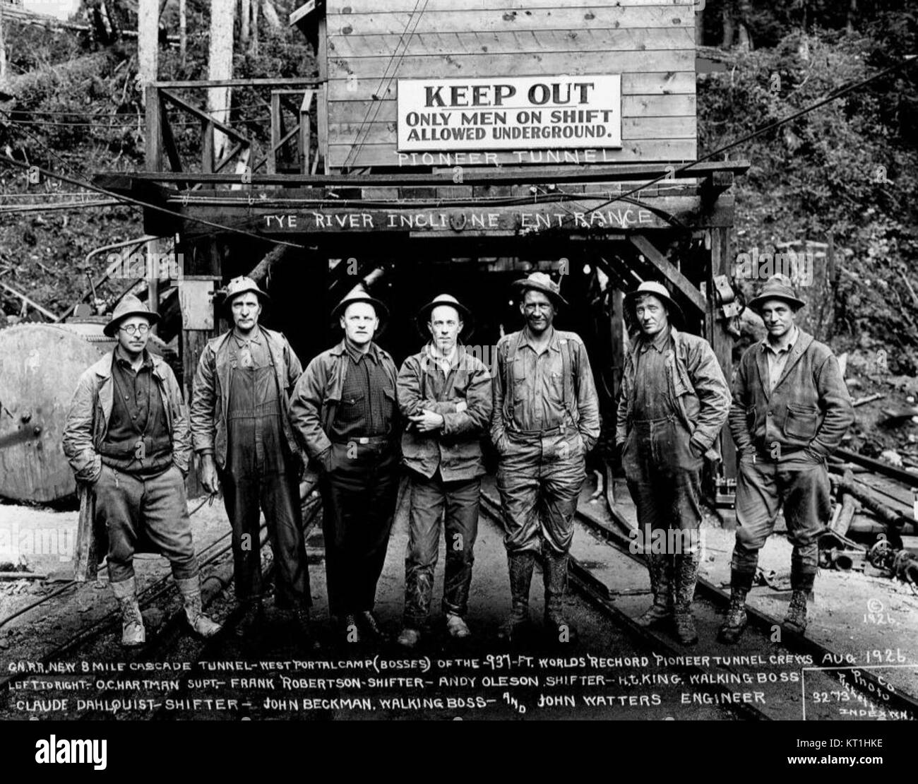 Old cascade tunnel hi-res stock photography and images - Alamy