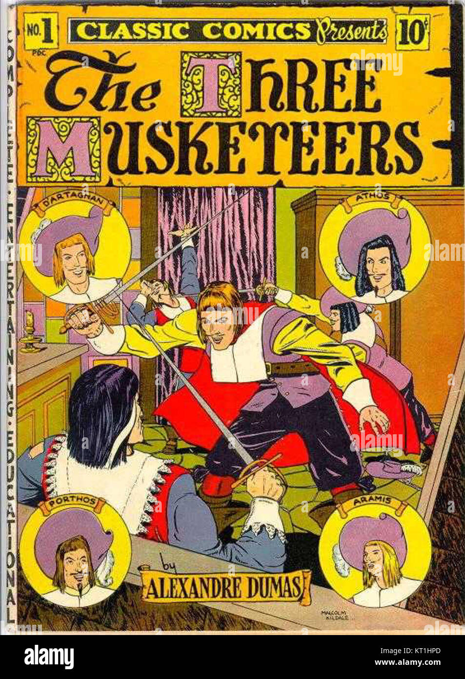 This artwork titled 'Three Musketeers' depicts the legendary characters ...