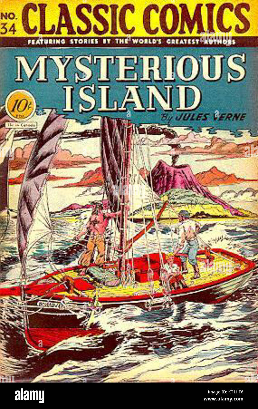 CC No 34 Mysterious Island refers to a specific edition of the famous ...
