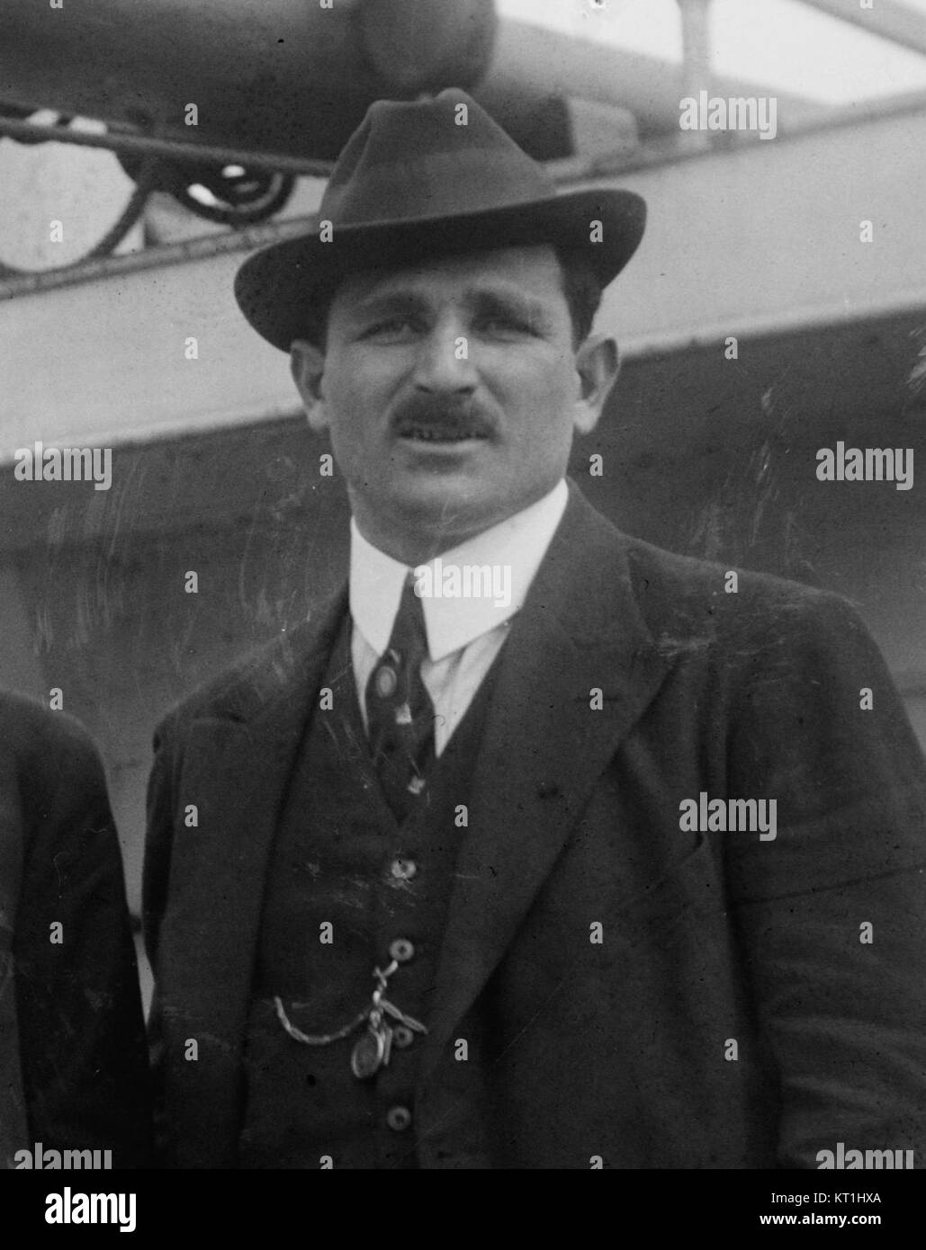 A portrait of Cesare Moretti Sr., recognized for his work and ...