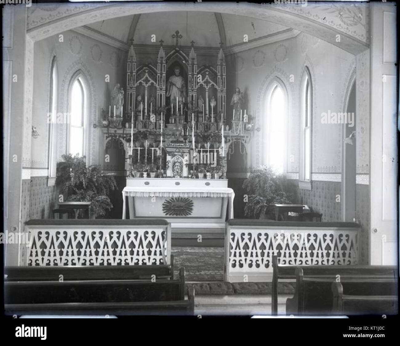 A photograph of Chapel Saint Louis College, taken by Brother Bertram ...