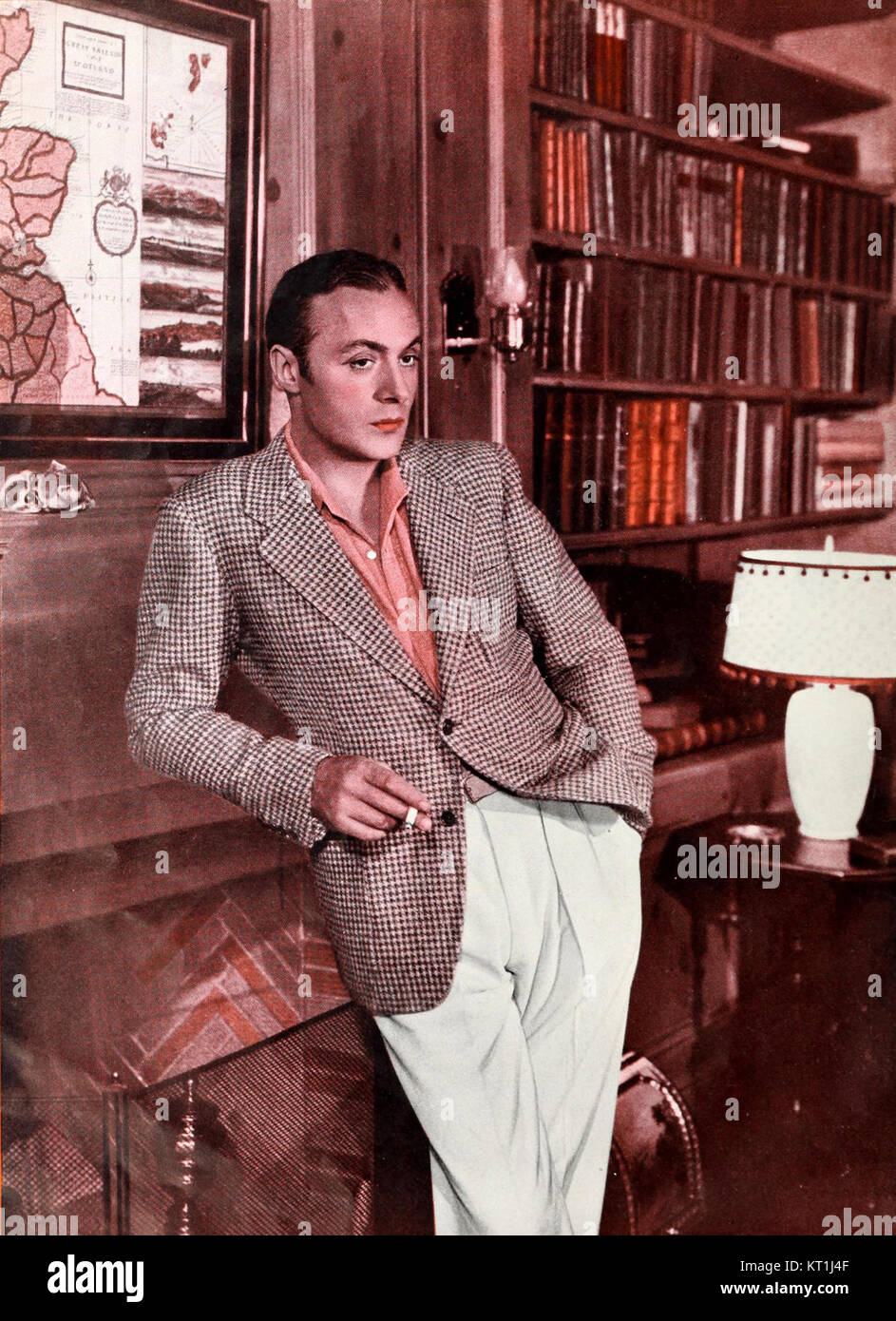 Charles Boyer, a renowned French actor, is featured in the July 1936 ...