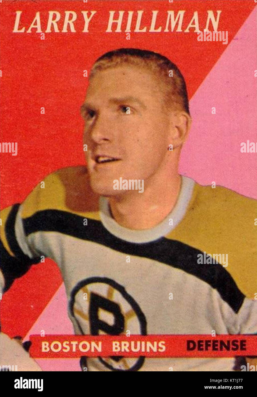 1958 Topps Larry Hillman card features Larry Hillman, a Canadian ...