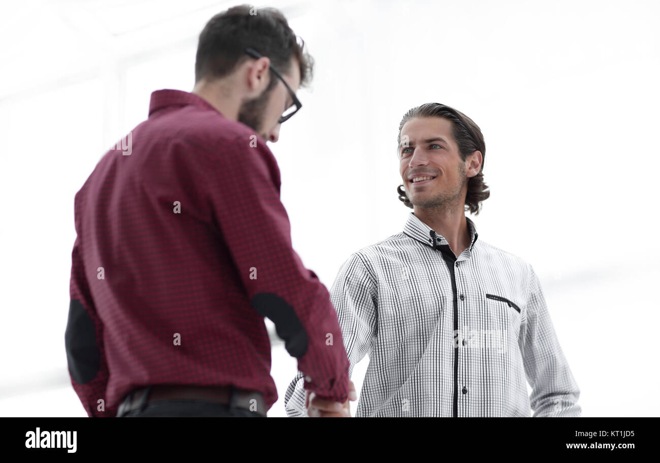 handshake members of the business team Stock Photo - Alamy