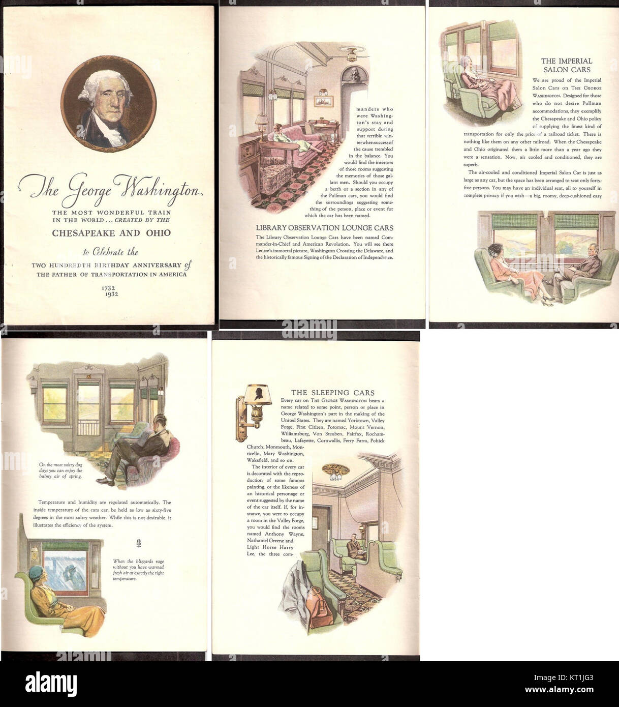 This booklet from 1932 offers details about the Chesapeake and Ohio ...