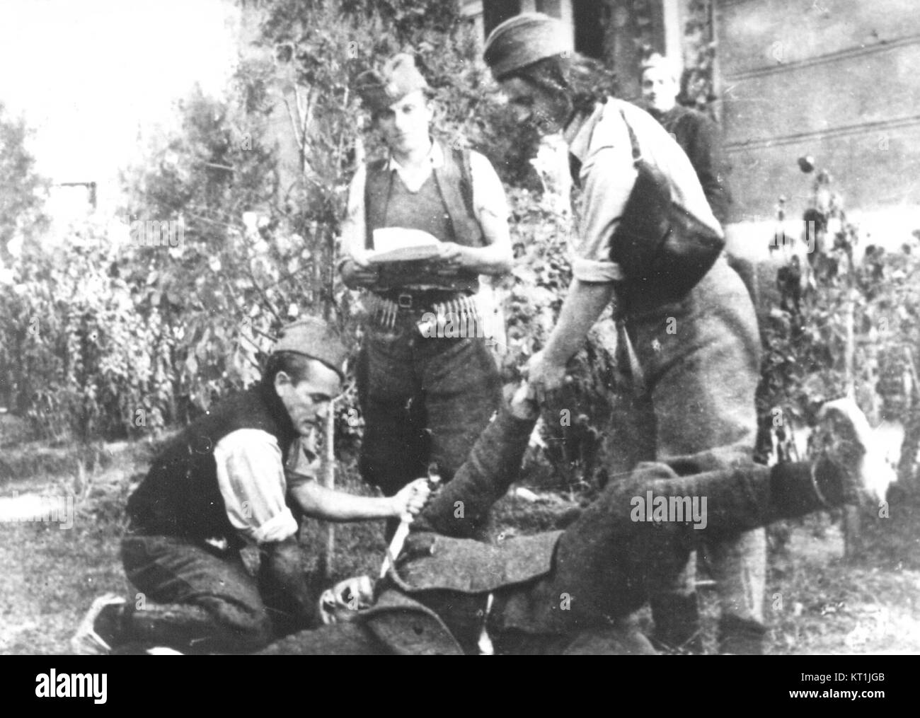 The Chetnik-trojka refers to a military or paramilitary unit associated ...