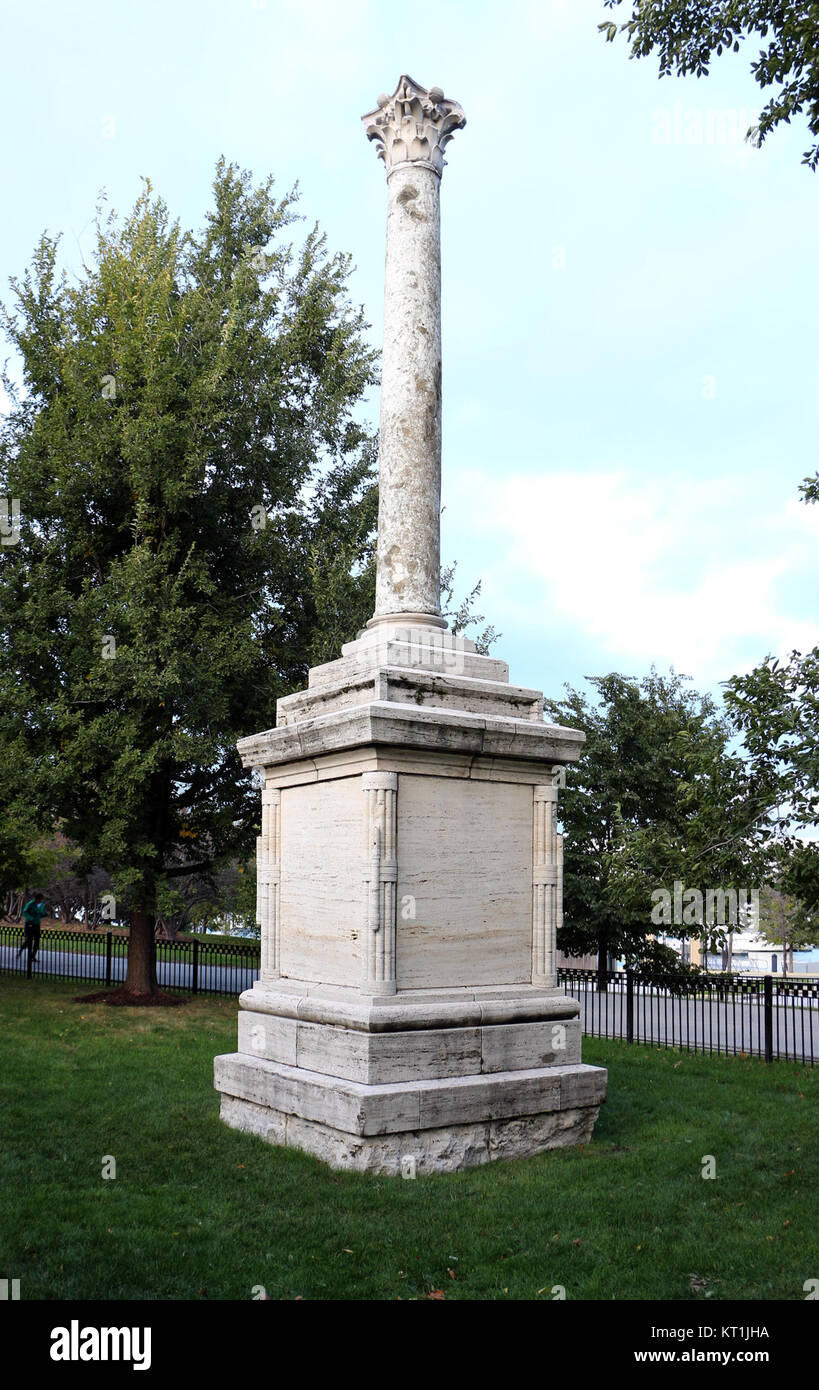 The Balbo Monument in Chicago, a notable historical landmark ...