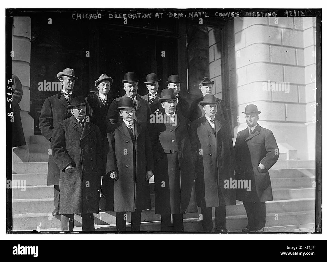 The Chicago delegation participated in the January 8, 1912 meeting of ...