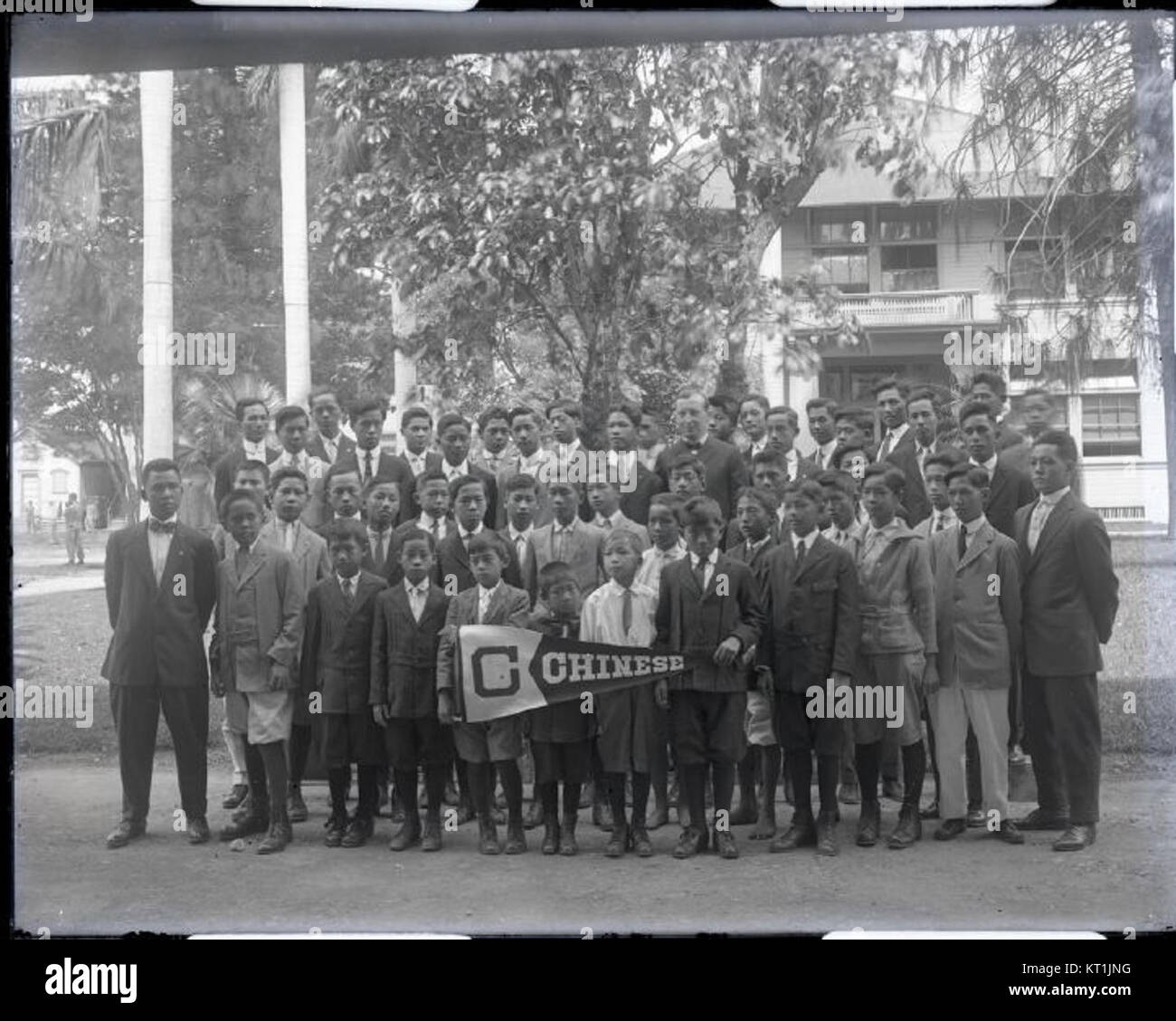 This photograph, part of the Brother Bertram Collection, captures ...