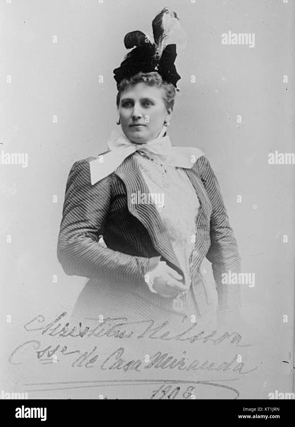 Christina Nilsson was a celebrated Swedish opera singer, known for her ...