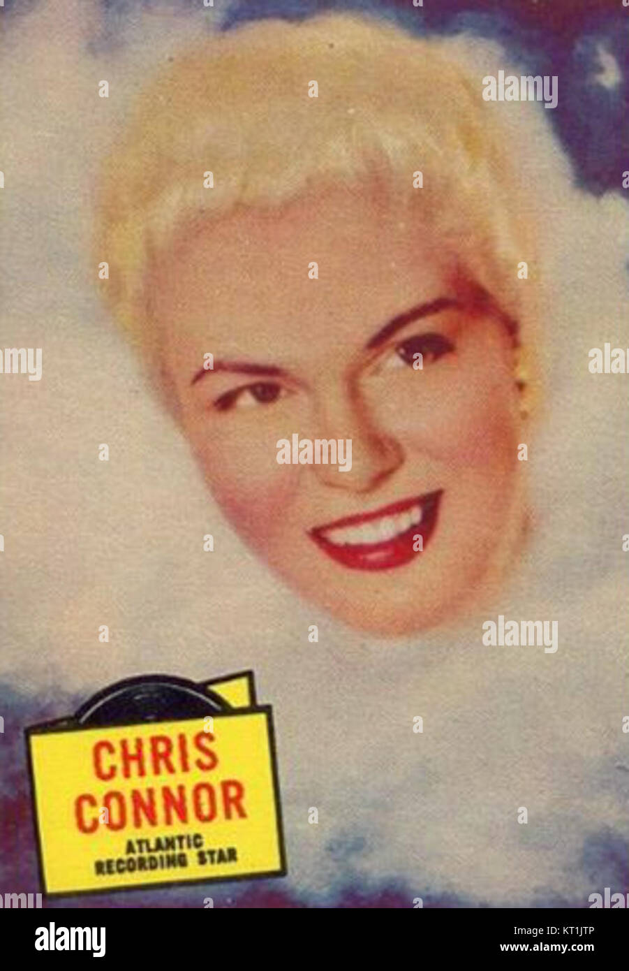 Chris Connor was a prominent American jazz singer in the 1950s, known for her smooth voice and ...