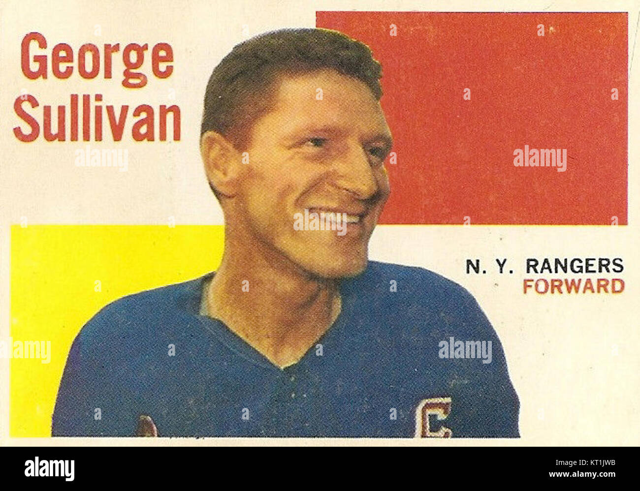 1960 Topps George Sullivan Stock Photo - Alamy