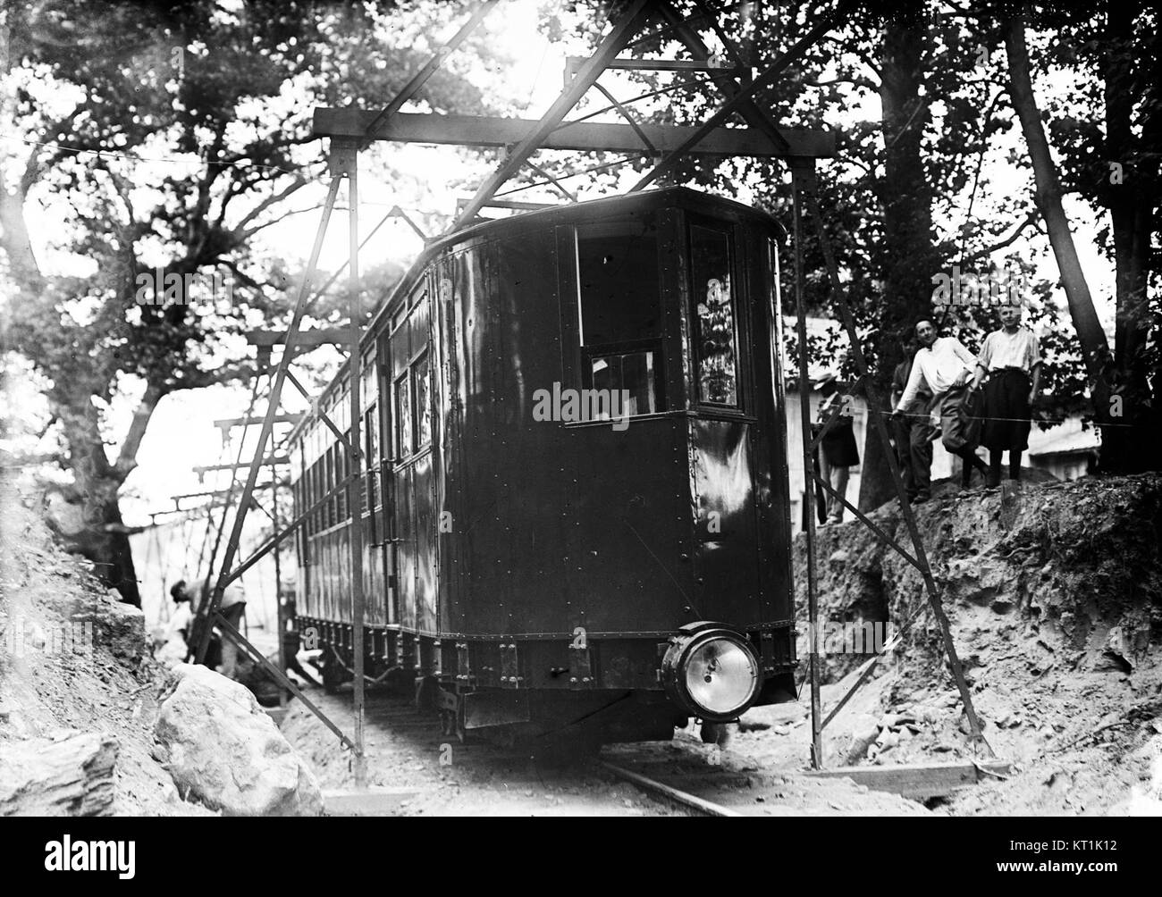 The City Island monorail car is a part of the transportation system on ...