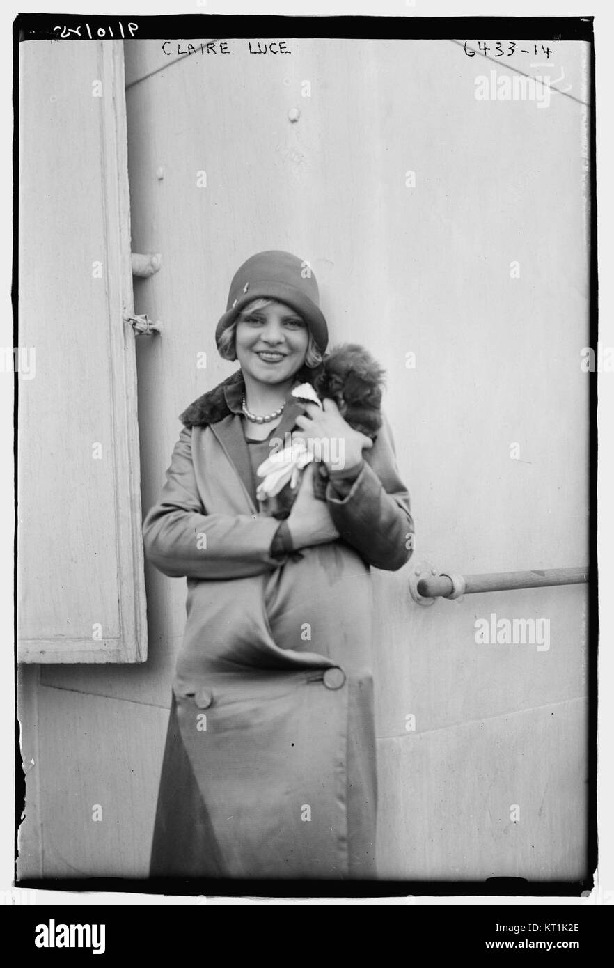 Claire Luce was an American actress and singer who performed on ...