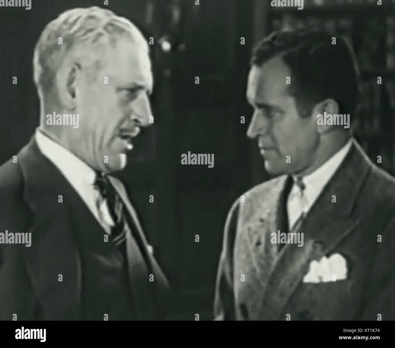 Claude King and Charles Irwin in *The Moonstone*, an adaptation of the ...