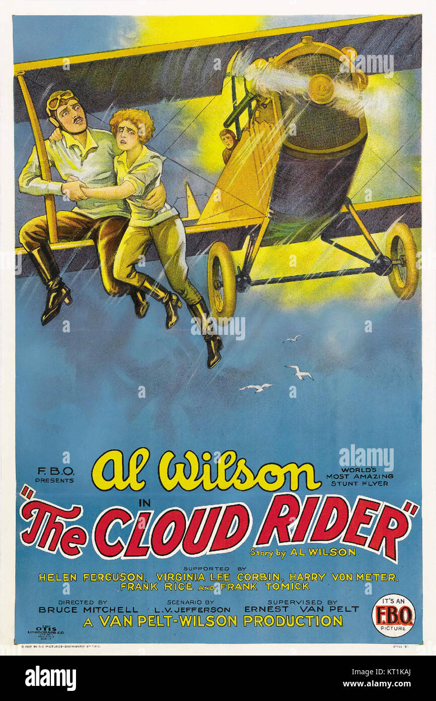 Cloud Rider poster Stock Photo - Alamy