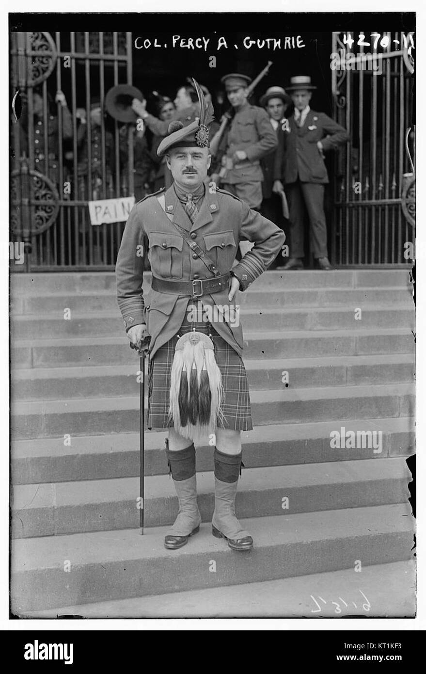 Col. Percy A. Guthrie was a military officer known for his service and ...