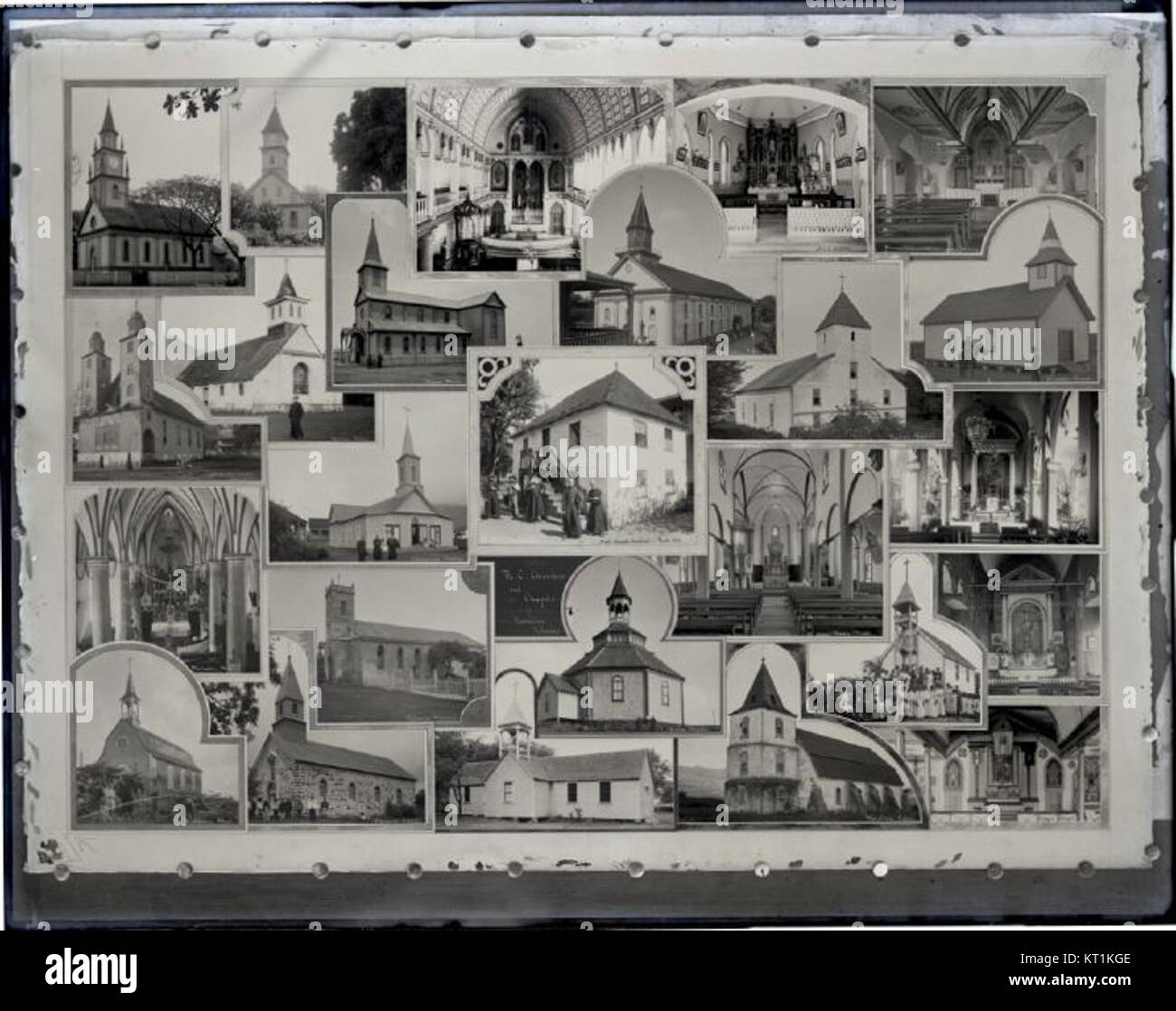 The *Collage of Hawaiian Churches* is a photographic series from the ...