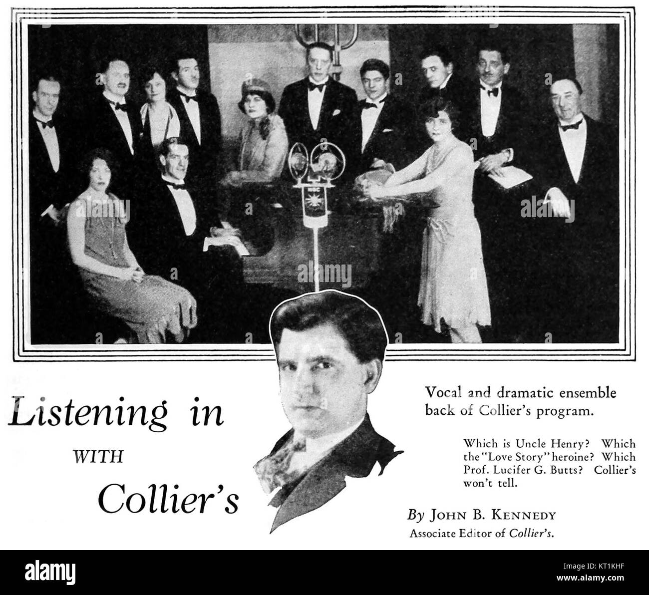 Colliers Radio was a prominent radio station in the early 20th century ...