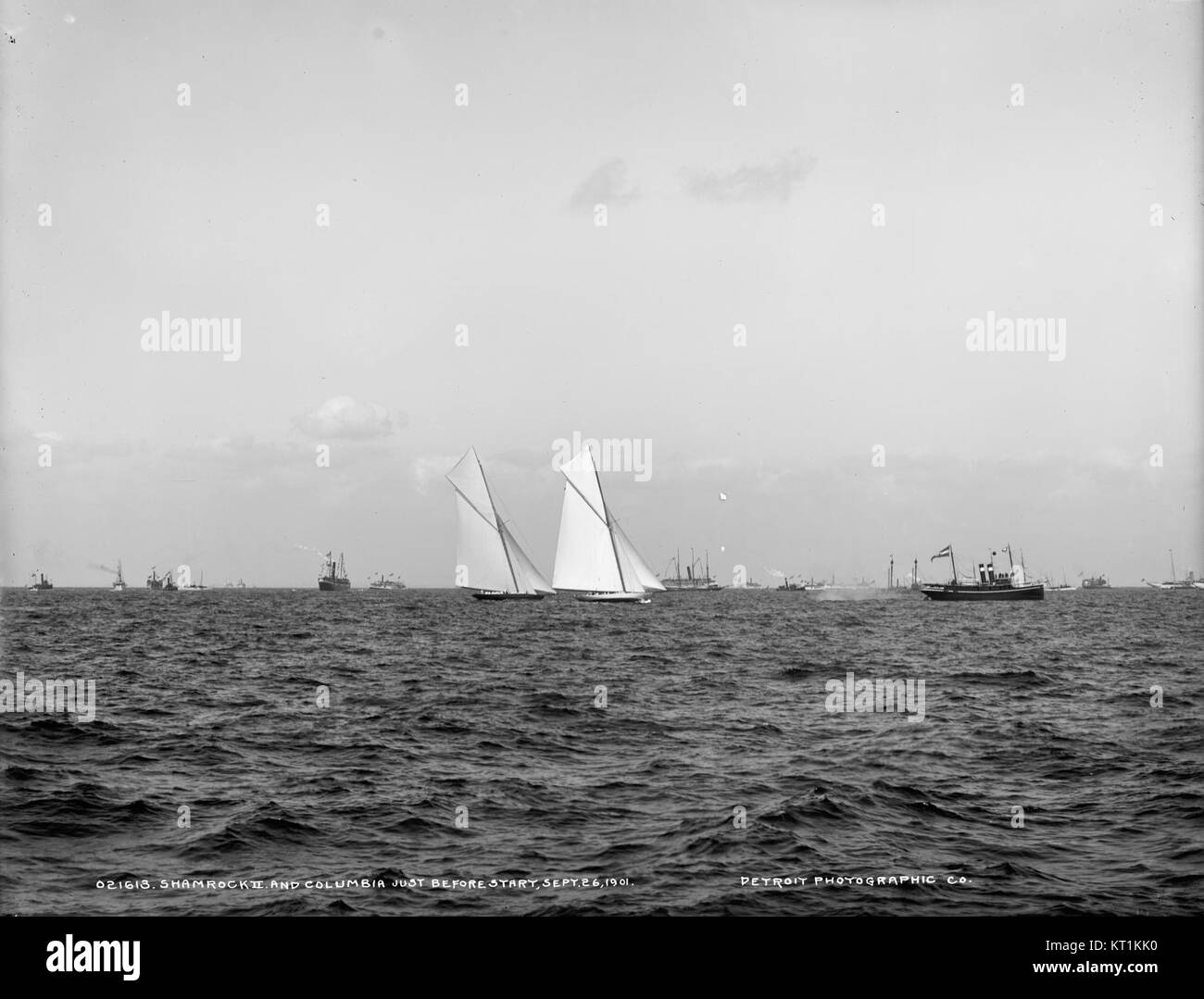 Columbia & Shamrock II-2 is a vessel known for its historical ...