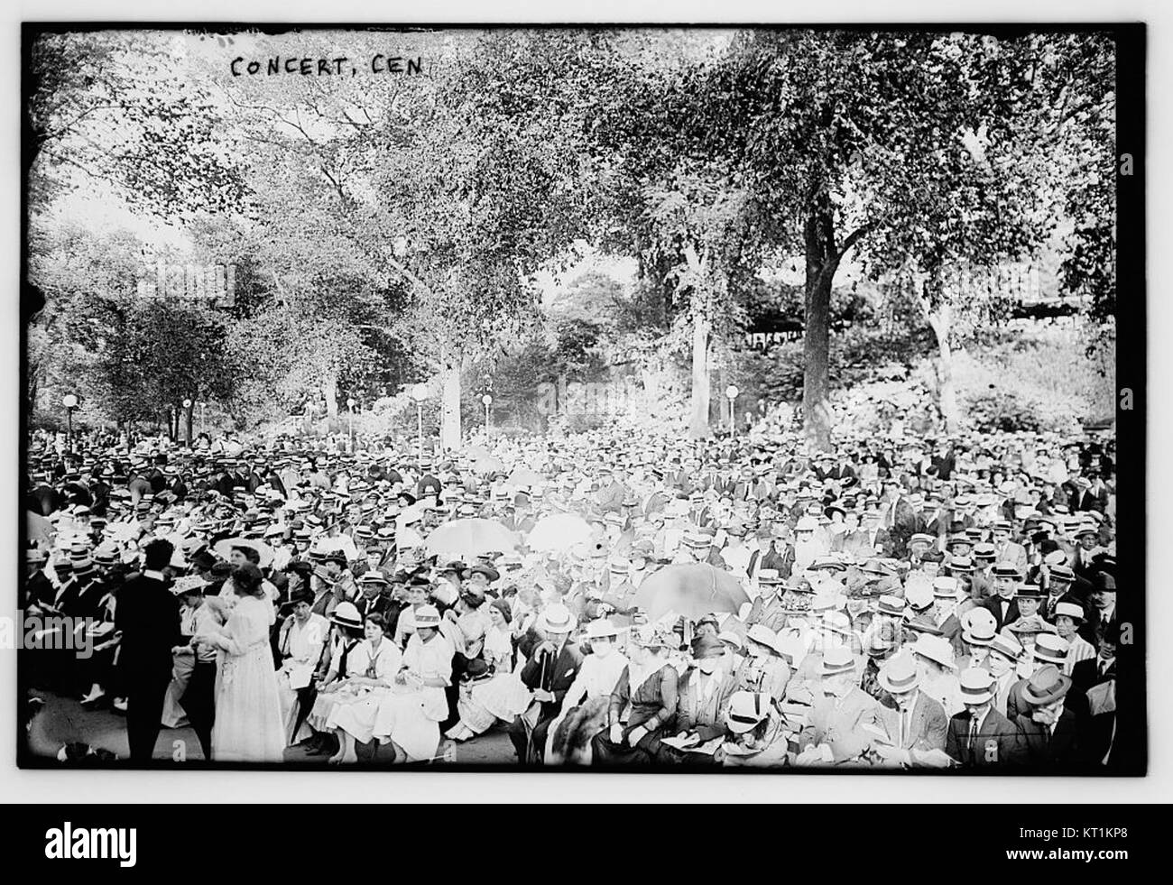 A concert held at Central Park, a renowned cultural venue in New York ...