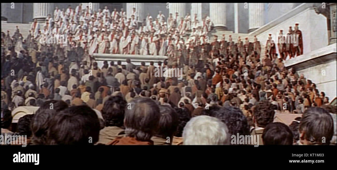 The 1963 trailer for the film Cleopatra features scenes showcasing the ...