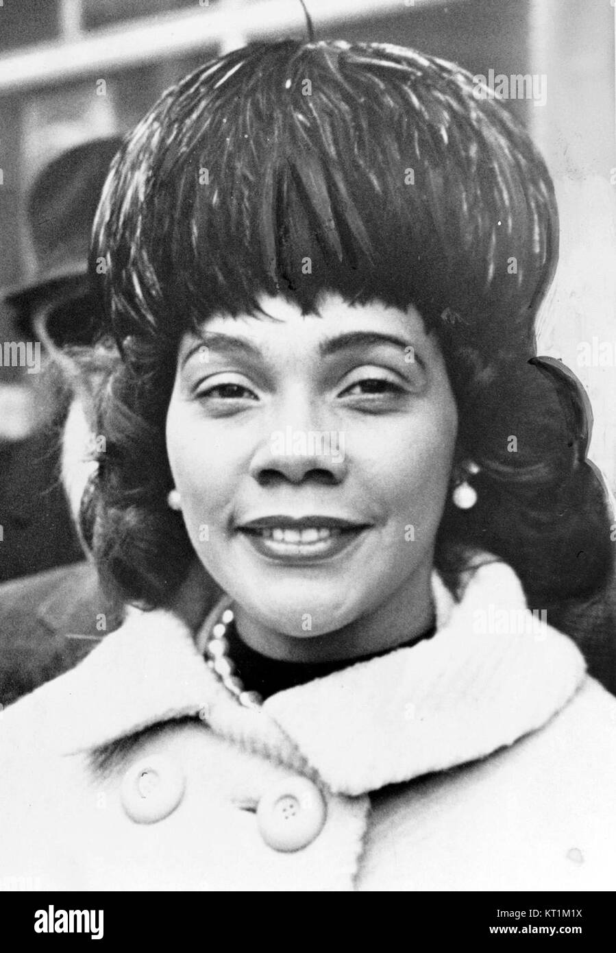 Coretta scott king civil Black and White Stock Photos & Images - Alamy