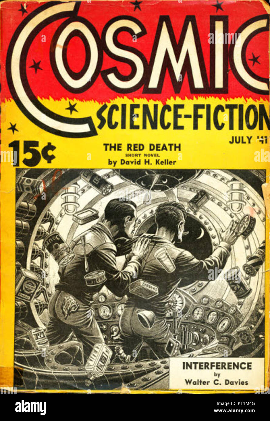 Cosmic Science-Fiction July 1941 Stock Photo - Alamy