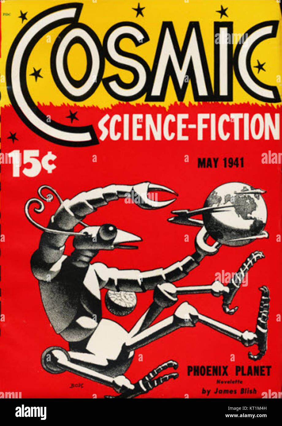 Cosmic Science-Fiction, May 1941, is a science fiction magazine issue ...