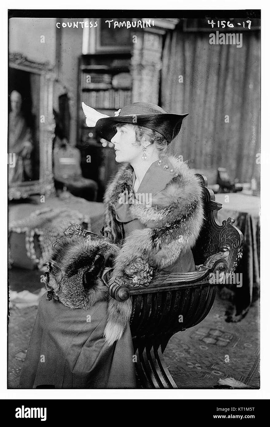 This image captures Countess Tamburini, a notable historical figure ...