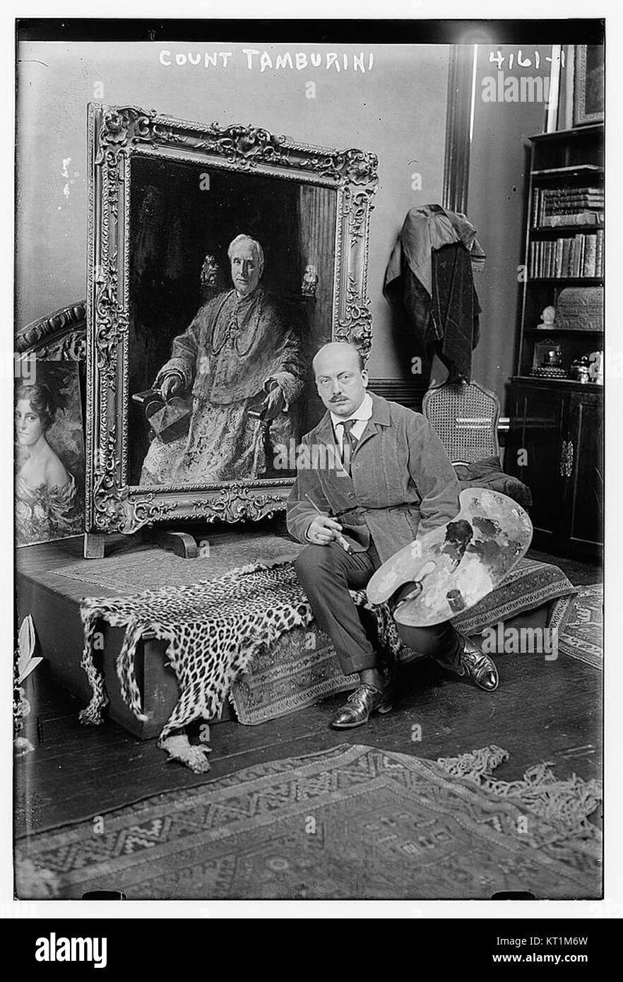 A portrait photograph of Count Arnaldo Casella Tamburini (1885–1936 ...